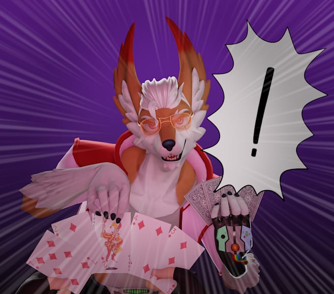 Create high quality renders of your vrchat avatar by Chimu_ | Fiverr