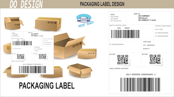 Do any packaging, care, barcode labels and hangtag by Joy070707 | Fiverr