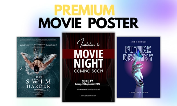 Design a movie poster and film poster for you by Yogeshbharwad7 | Fiverr