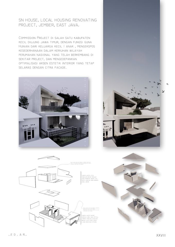 Create exterior or interior design draft and rendering by Eddarchitect ...