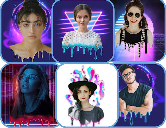 Create neon dp or logo for your business using your photo by Sahi ...