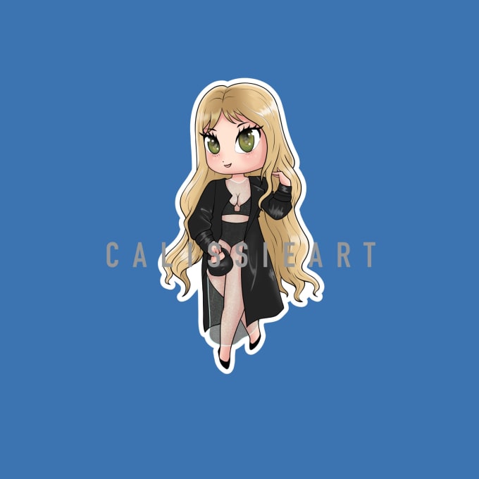 Create a cute chibi for you by Calissieart11 | Fiverr