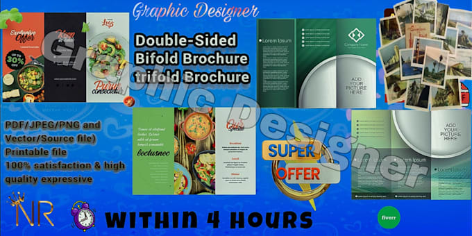 Create professional high quality pamphlet designe by Naqi_raza0 | Fiverr