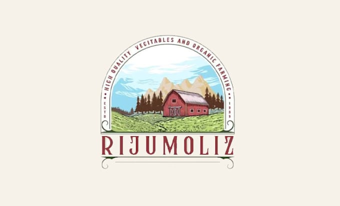 Design vintage firm house logo with revision by Bushca | Fiverr