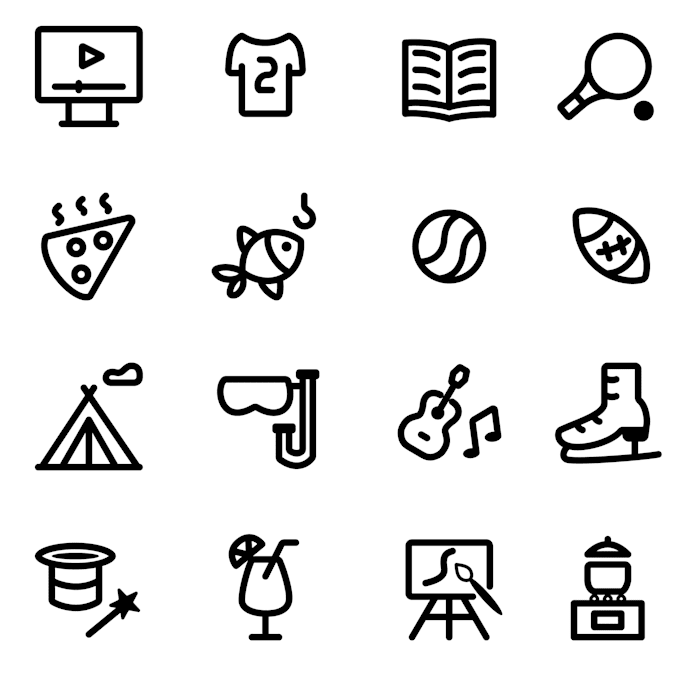Design vector icons svg, png, jpg by Sveta_paliakova | Fiverr