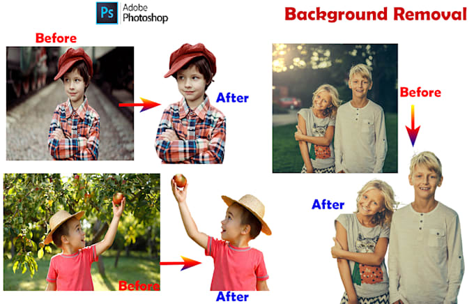 Do remove background using adobe photoshop by Dilhara14 | Fiverr