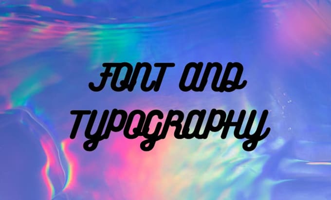 Create unique typography logo and custom fonts by Rumaisa_writer1 | Fiverr