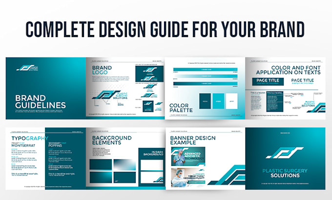 Create brand guidelines, brand book with logo design by Markcordovero ...