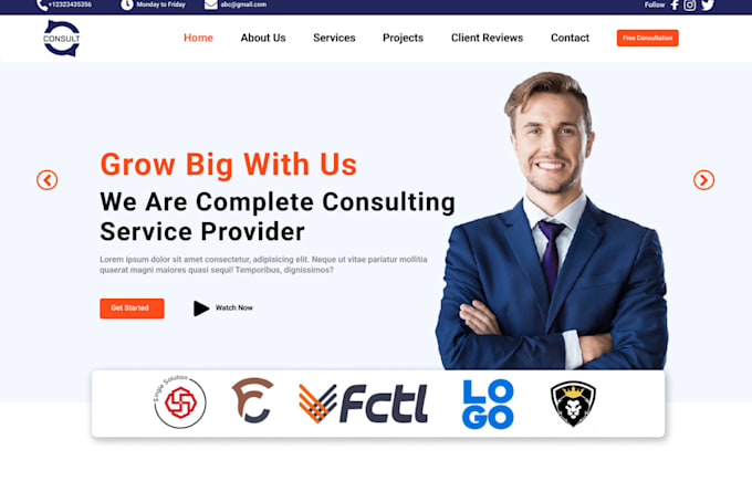 Build static website and psd to html css js by Mr_baloch0 | Fiverr