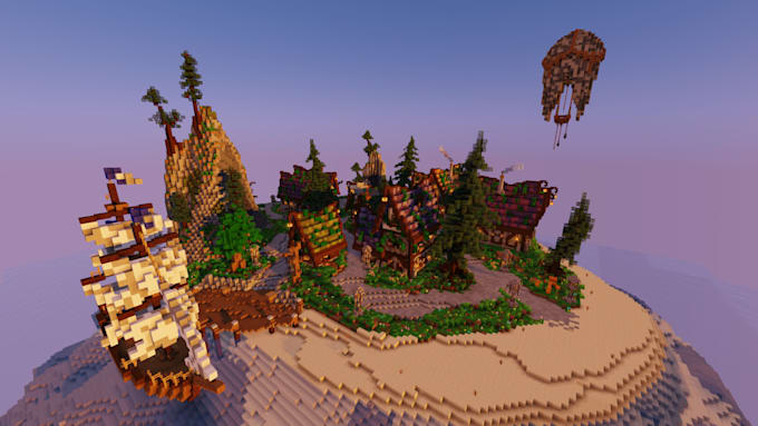 Build you a minecraft structure or lobby in java by Ondragamer | Fiverr