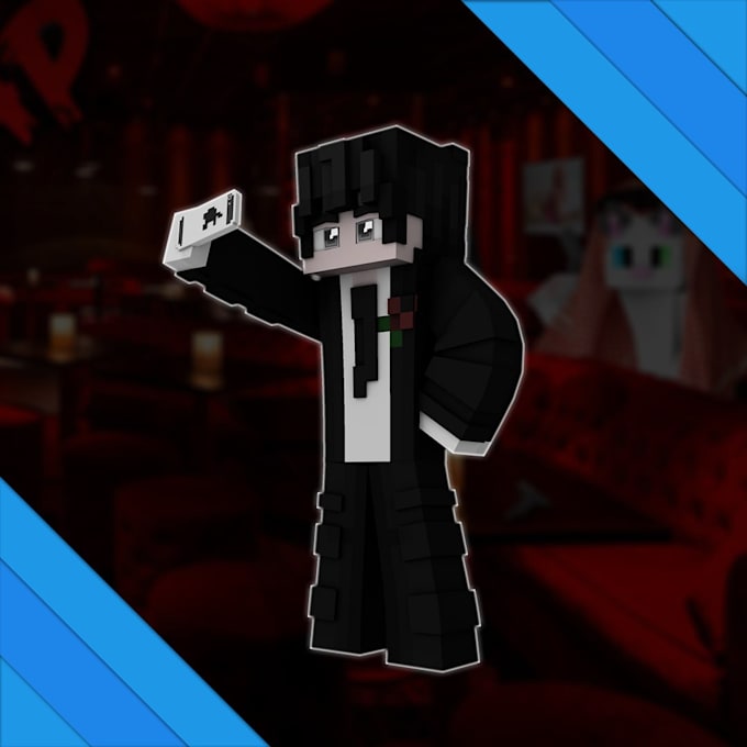 Create minecraft 3d render by Bonkry | Fiverr