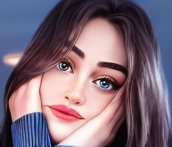 Create 3d animated super rich anime style picture for you by ...