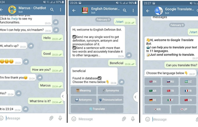 Create telegram bot for you by Vadim_elmo | Fiverr
