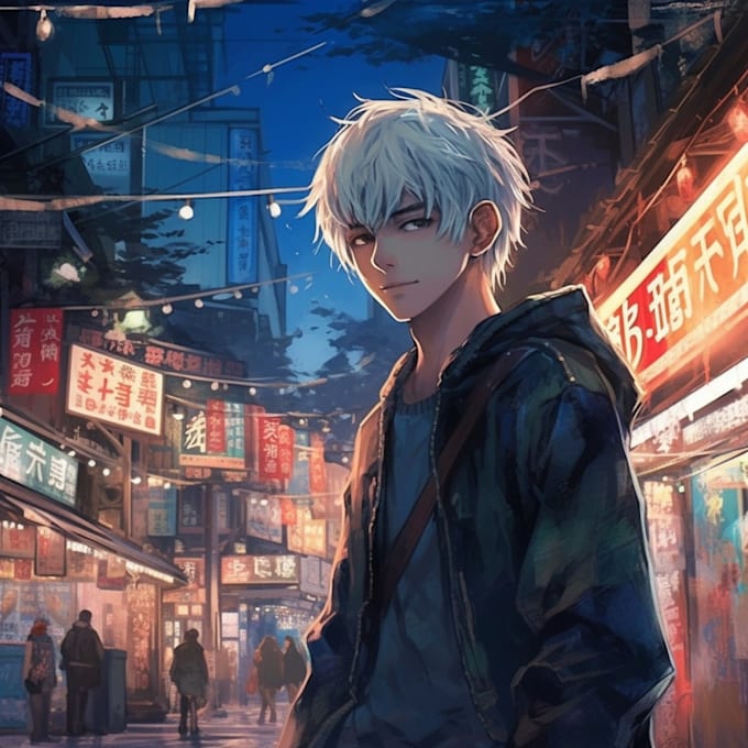 Make anime character designs to your ideas and concept by Misaartdesign ...