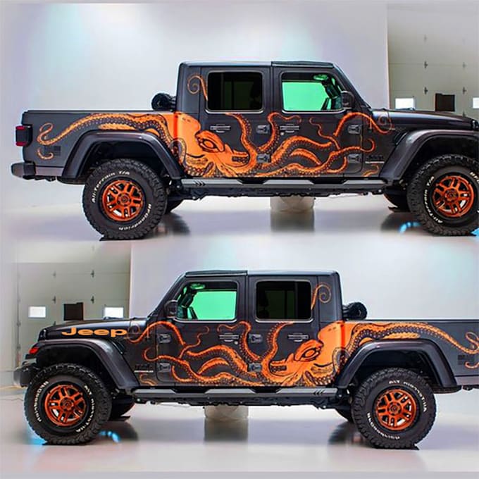 Design jeep wraps, vehicle wrap custom 4x4 jeep wraps design by ...