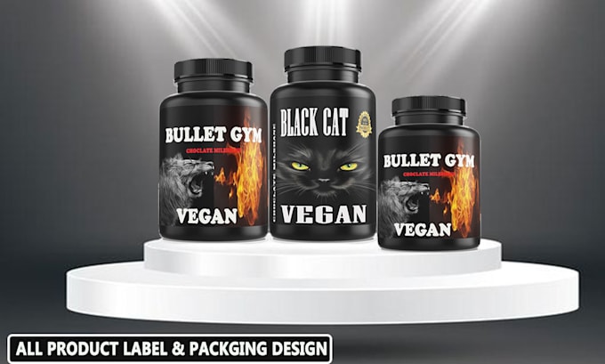 Do product label and pakaging design by Shazmarao | Fiverr