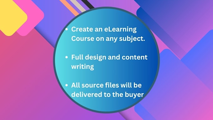 Create an elearning course with adobe captivate by Whalenka | Fiverr