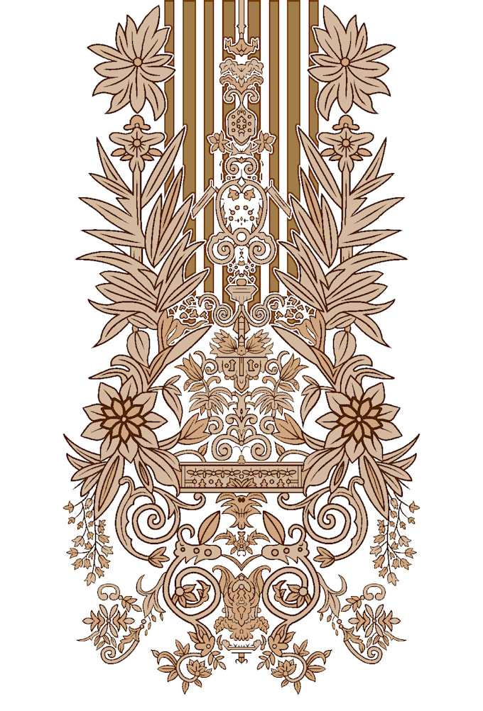 Create textile designs, textile motifs by Syedarif244 | Fiverr