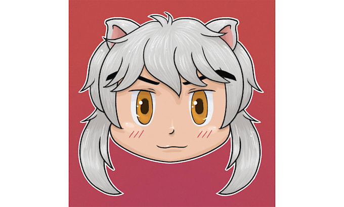 Draw a chibi head icon in my style by Miel_art | Fiverr