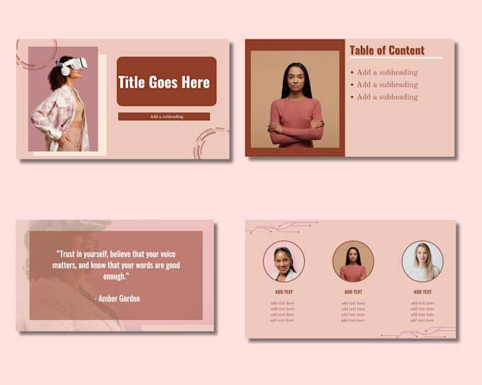 Create captivating powerpoint designs by Barbieamoah | Fiverr