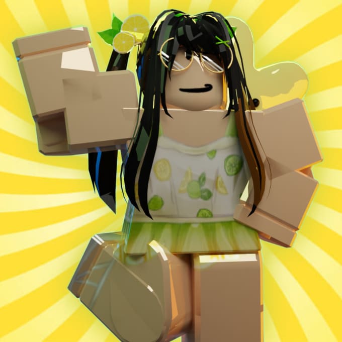 Create A Roblox Gfx Profile Picture With Custom Backround By Sirenluna Fiverr