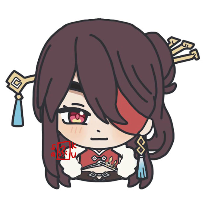 Draw bust up chibi art of your character by Sakurakohinata | Fiverr