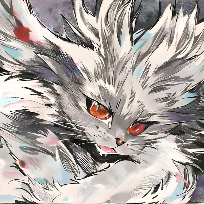 Create furry characters using an ai art generator by Ru4yuri | Fiverr