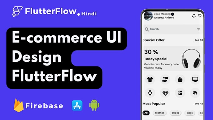 Do flutterflow android and ios mobile app development by Greg_apps | Fiverr