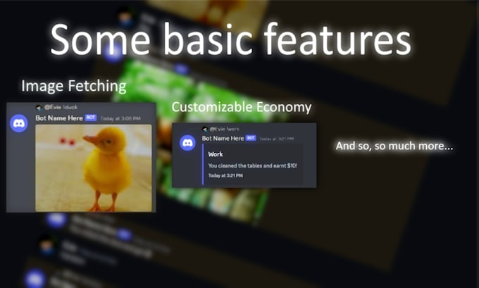 Create you a professional discord bot by Itevie | Fiverr
