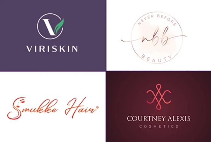 Create feminine beauty, floral, watermark, signature logo by Carol ...