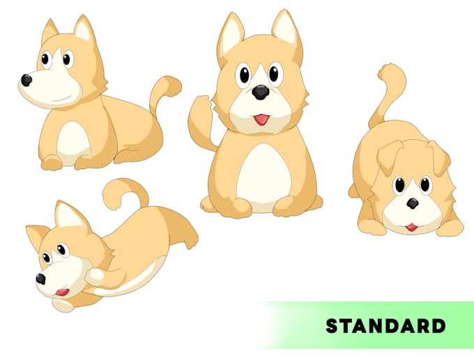 Draw and design your own mascot cartoon character by Pradiva5789 | Fiverr