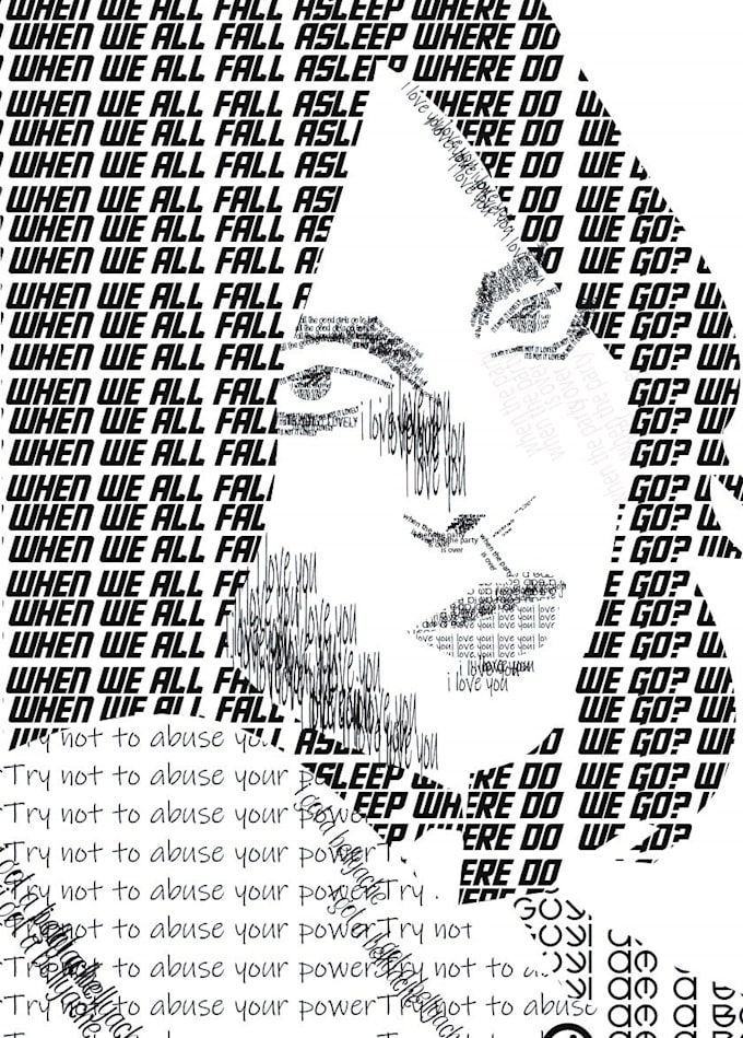 Design an amazing word art for you by Onemonstr | Fiverr