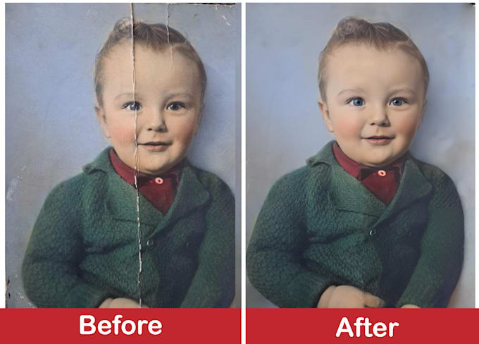 Fix your old pictures and restore by Shary_awan | Fiverr