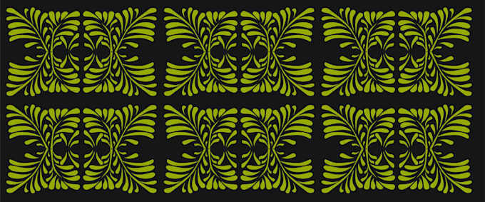 Create a monogram seamless pattern design by Ced7182 | Fiverr