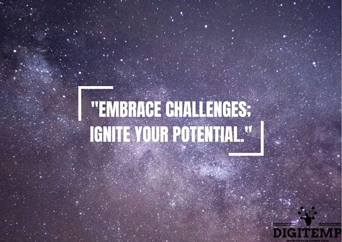 Create a digital motivational quotes frame by Takshakdavne | Fiverr