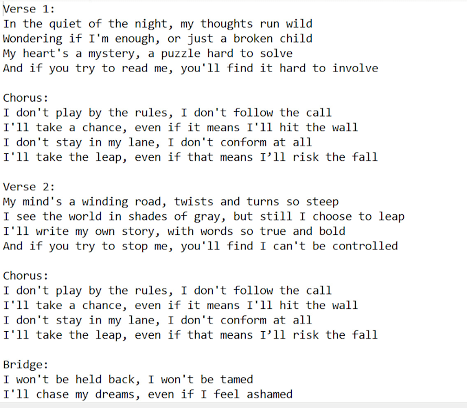 Create powerful lyrics for your songs by Diegosmarinho | Fiverr