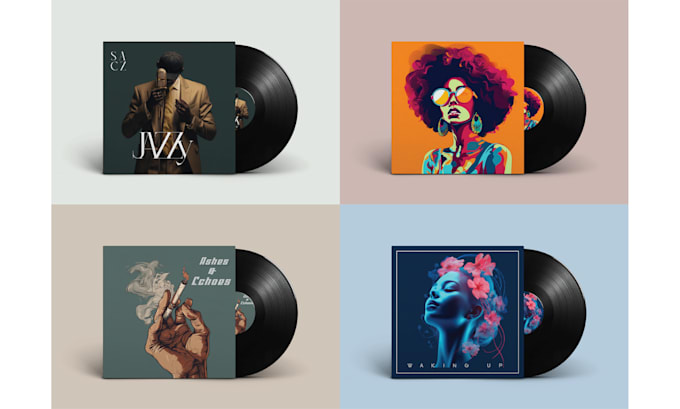 Design stunning album cover by Ranchana32396 | Fiverr