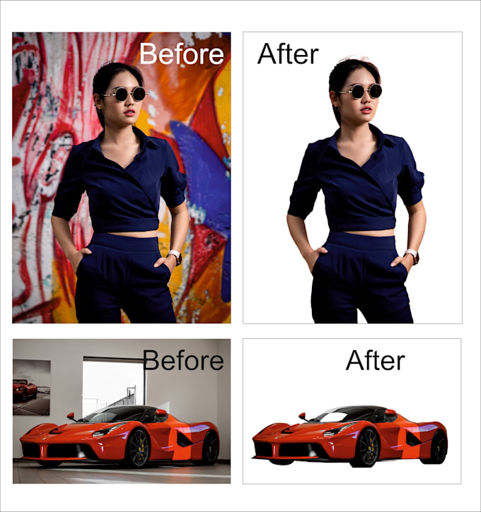 Professionally remove high resolution background from image by ...
