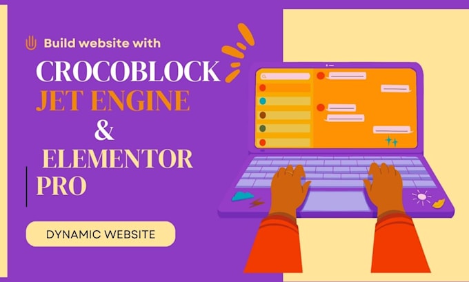 Build dynamic website by using crocoblock,jet engine,elementor pro by ...