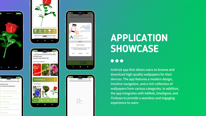 Create a custom android wallpaper app with stunning designs by Pro ...