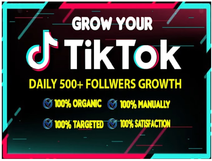 Tik tok promotion, grow tik tok account, tik tok video promotion by ...
