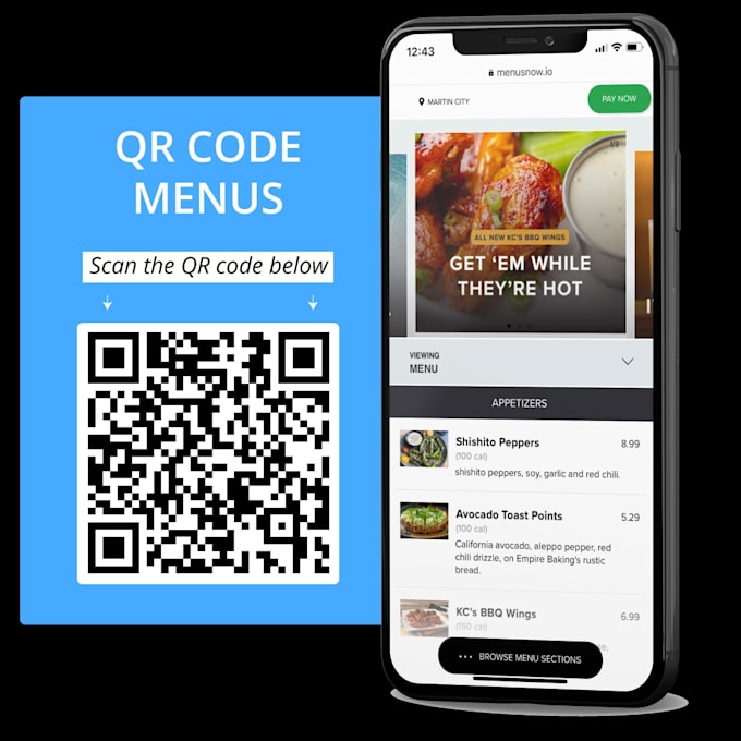 Create a ai digital menu with qr code for your restaurant, bar, or ...