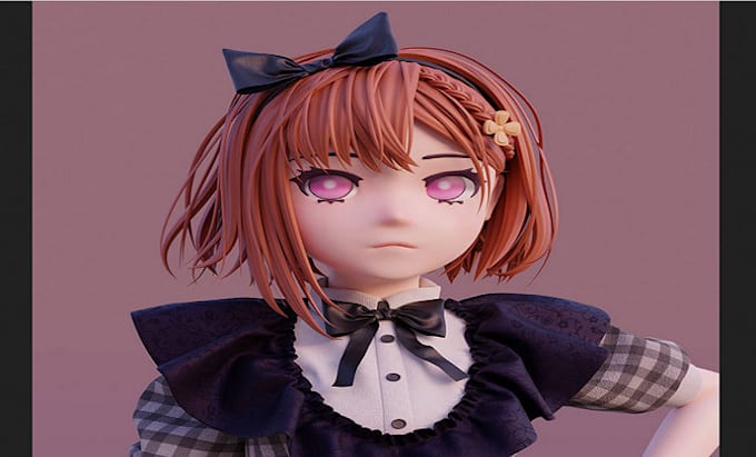 Do a low poly 3d model with ps1 and n64 looks, includes rig by ...