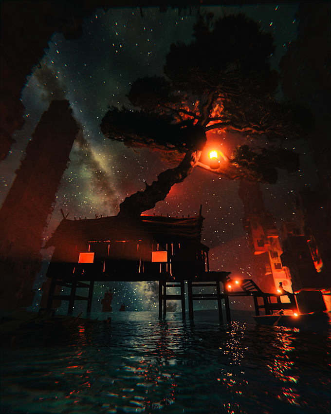 Make 3d blender environment renders by Ireelo | Fiverr