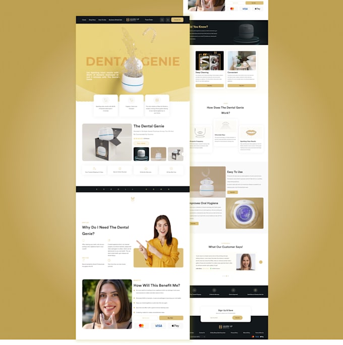 Design website ux ui mockup, revamp landing page, redesign homepage in figma, xd by Kizmox | Fiverr