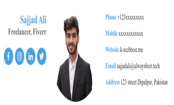 Create html email signatures with custom features and buttons by ...