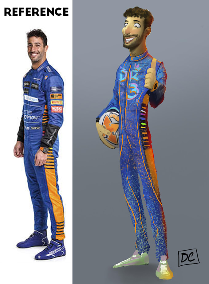 Do characters or fan art for you by Darciocalado | Fiverr