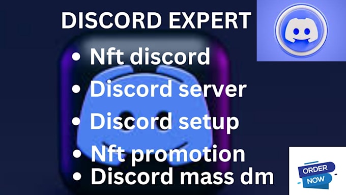 Promote discord server discord mass dm nft discord dm by Harperdani | Fiverr