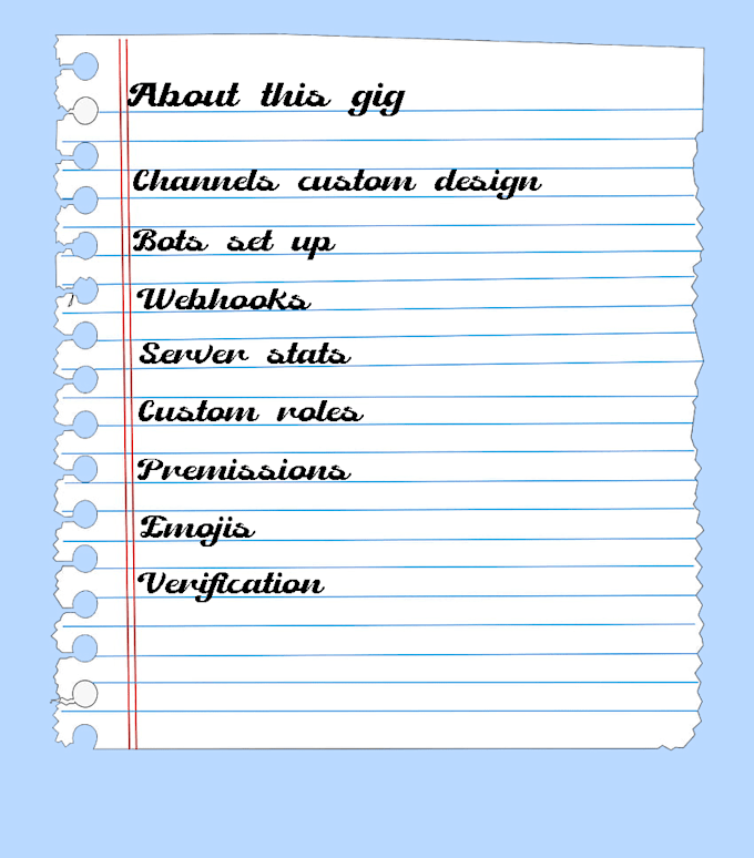 Design and setup your amazing custom discord server by Zuumer13 | Fiverr