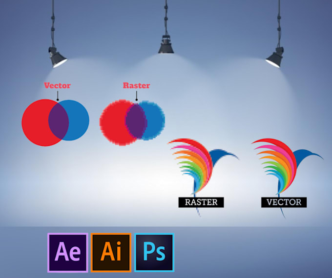 Revamp, update, remake, modify and convert logo into vector by ...